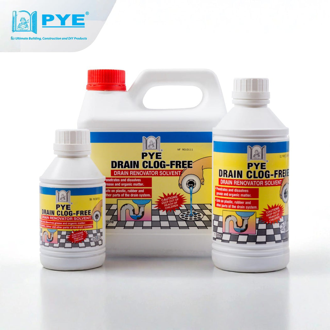 PYE Drain Clog Free Renovator Solvent – GIDCI Hardware Shop